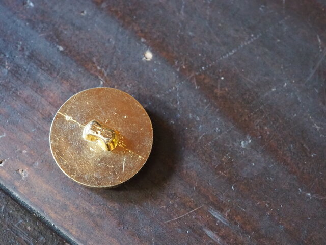 裏穴 21mm メタルボタン1個 | iichi ハンドメイド・アンティーク・食品・ギフト・手作り