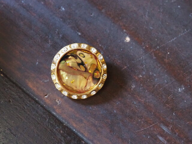 裏穴 21mm メタルボタン1個 | iichi ハンドメイド・アンティーク・食品・ギフト・手作り