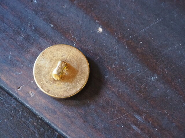 裏穴 21mm メタルボタン1個 | iichi ハンドメイド・アンティーク・食品・ギフト・手作り