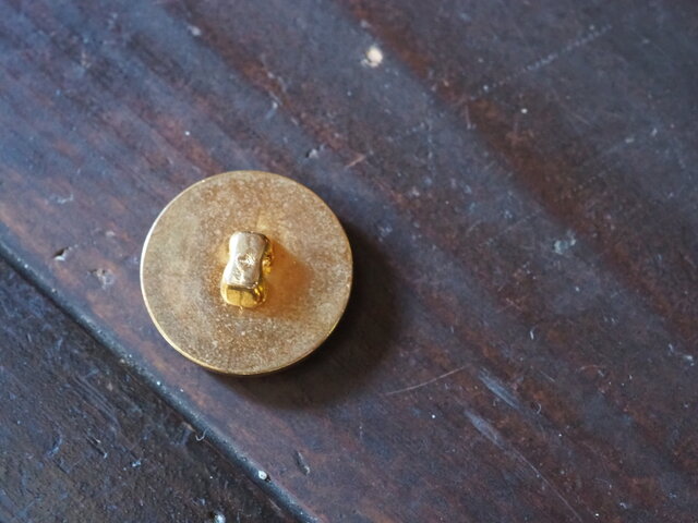 裏穴 21mm メタルボタン1個 | iichi ハンドメイド・アンティーク・食品・ギフト・手作り