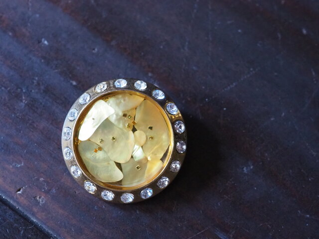 裏穴 28mm メタルボタン1個 | iichi ハンドメイド・アンティーク・食品・ギフト・手作り