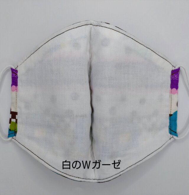 う362 和風ガーリー椿柄☆立体マスク | iichi ハンドメイド・アンティーク・食品・ギフト・手作り