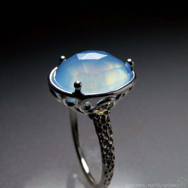 アクアマリン リング / Aquamarine Ring | iichi 日々の暮らしを心地よくするハンドメイドやアンティークのマーケットプレイス