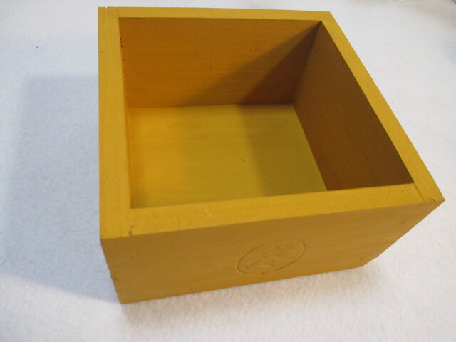 b7 木製 カバー付 ミニカラーボックス ディスプレイボックス ウッドボックス ミニシェルフ 三合枡 小物入 工作 おしゃれ | iichi ハンドメイド・アンティーク・食品・ギフト・手作り