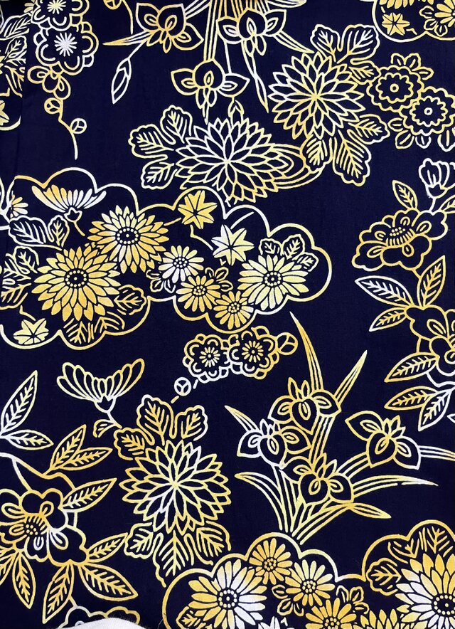 ☆ 浴衣リメイク 黄花 アシンメトリータンクブラウス ♪ | iichi 日々の暮らしを心地よくするハンドメイドやアンティークのマーケットプレイス