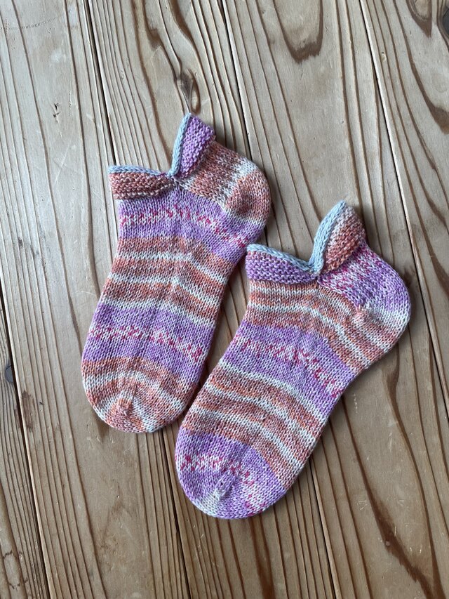 No.1252うつぼソックス141匹め | iichi ハンドメイド・アンティーク・食品・ギフト・手作り