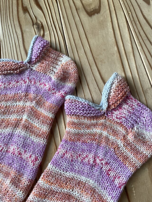 No.1252うつぼソックス141匹め | iichi ハンドメイド・アンティーク・食品・ギフト・手作り