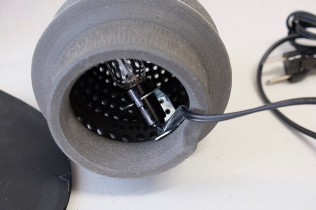 黒陶ランプ 「a tree（LED) 」 | iichi 日々の暮らしを心地よくするハンドメイドやアンティークのマーケットプレイス