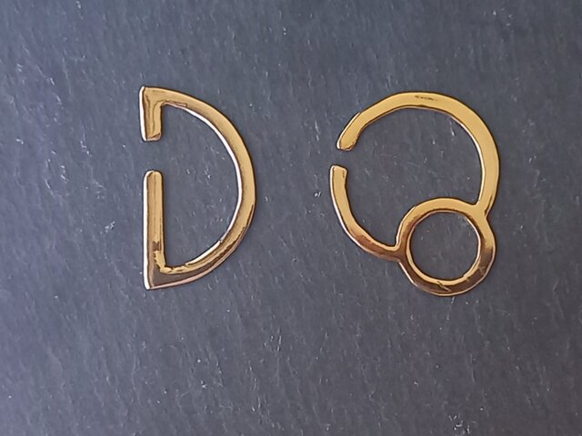 真鍮 アレンジ イヤーカフc 3way | iichi ハンドメイド・アンティーク・食品・ギフト・手作り