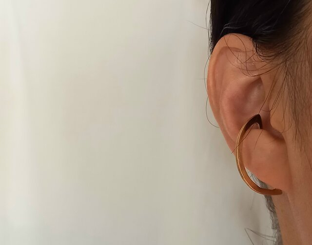 真鍮 アレンジ イヤーカフc 3way | iichi ハンドメイド・アンティーク・食品・ギフト・手作り