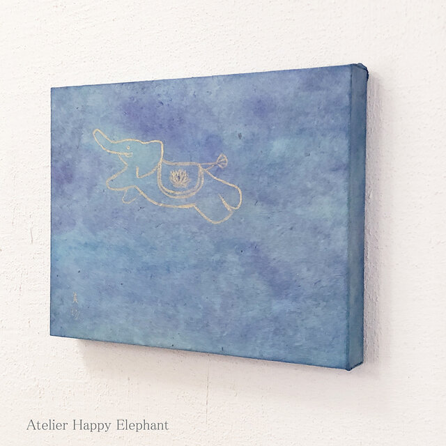 象雲【原画 F0】 | iichi 日々の暮らしを心地よくするハンドメイドやアンティークのマーケットプレイス