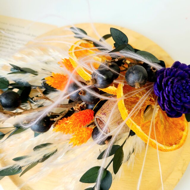 fs autumnal scenery ナチュラルスワッグ アンティーク ボタニカル | iichi ハンドメイド・アンティーク・食品・ギフト・手作り