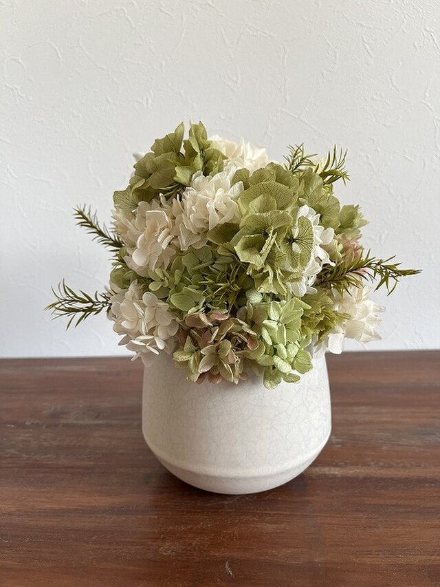 Denphale / デンファレ（秋色） ポットアレンジⓁ | iichi 日々の暮らしを心地よくするハンドメイドやアンティークのマーケットプレイス