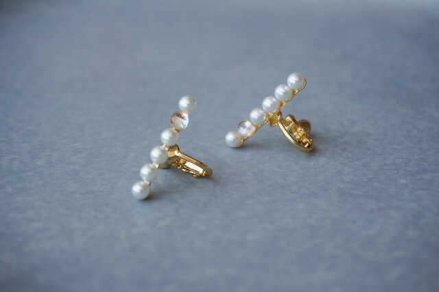 CL + ppp （イヤリング） | iichi ハンドメイド・アンティーク・食品・ギフト・手作り