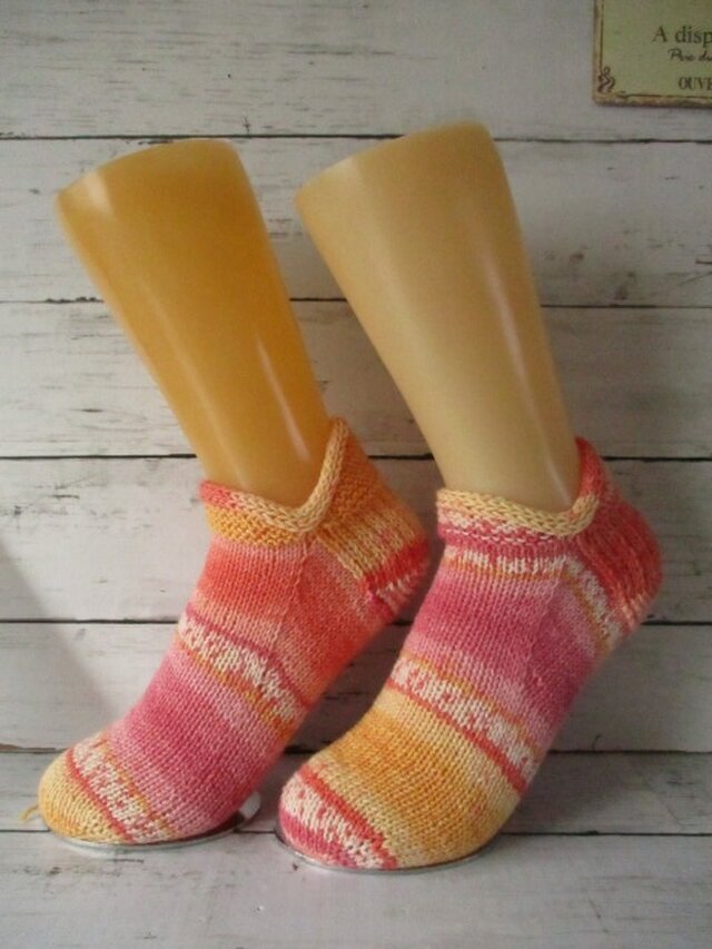 冷え取りソックス Opal Cotton KFS 193 ガーネット | iichi 日々の暮らしを心地よくするハンドメイドやアンティークのマーケットプレイス