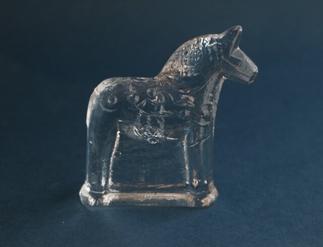 LINDSHAMMAR / ダーラナホース ガラスのオブジェ No.4291 | iichi ハンドメイド・アンティーク・食品・ギフト・手作り