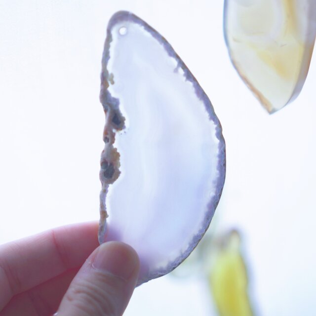 天然石瑪瑙風鈴 - Sleep Twice メノウのヒーリングチャイム ウィンドチャイム | iichi ハンドメイド・アンティーク・食品・ギフト・手作り