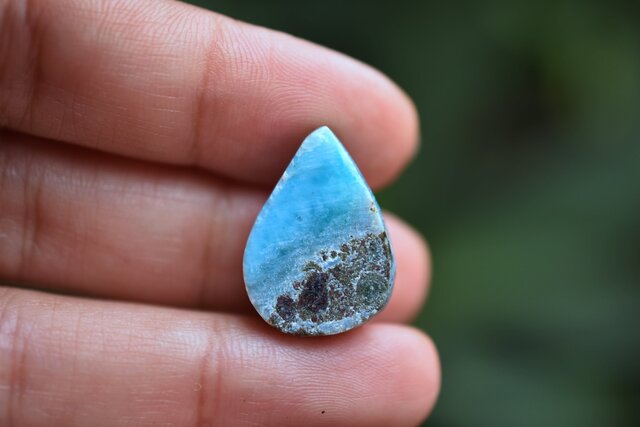 海の涙★ドロップ★ラリマーs935 | iichi ハンドメイド・アンティーク・食品・ギフト・手作り