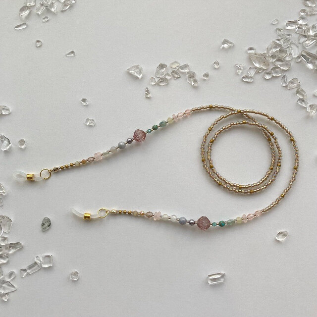 プチグラスコード soft shades | iichi 日々の暮らしを心地よくするハンドメイドやアンティークのマーケットプレイス