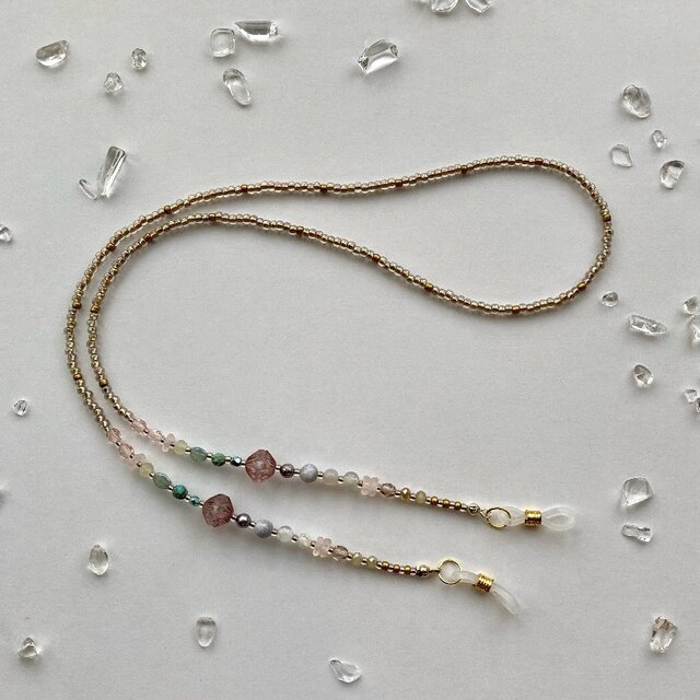 プチグラスコード soft shades | iichi 日々の暮らしを心地よくするハンドメイドやアンティークのマーケットプレイス