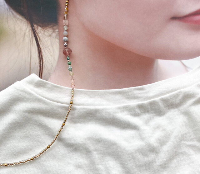 プチグラスコード soft shades | iichi 日々の暮らしを心地よくするハンドメイドやアンティークのマーケットプレイス