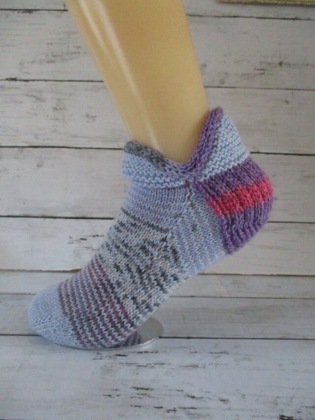 冷え取りソックス Opal Cotton KFS 187 アハツェン& KFS 215 コットンアクア | iichi 日々の暮らしを心地よくするハンドメイドやアンティークのマーケットプレイス