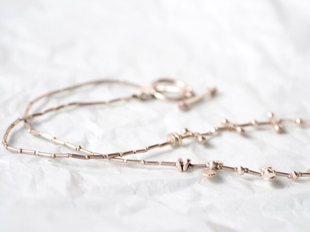 【bib】ネックレス silver950 | iichi 日々の暮らしを心地よくするハンドメイドやアンティークのマーケットプレイス