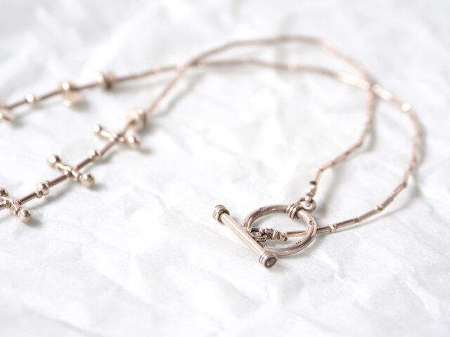 【bib】ネックレス silver950 | iichi 日々の暮らしを心地よくするハンドメイドやアンティークのマーケットプレイス