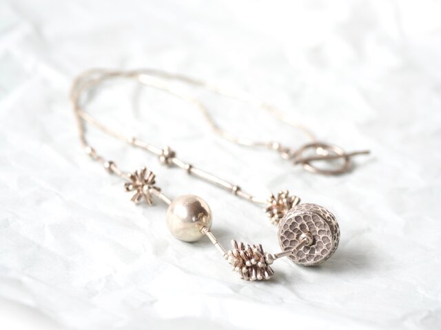 【bib】ネックレス silver950 | iichi 日々の暮らしを心地よくするハンドメイドやアンティークのマーケットプレイス