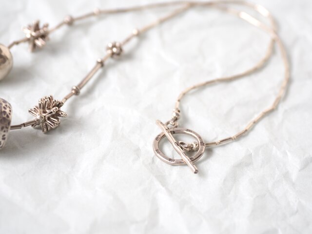 【bib】ネックレス silver950 | iichi 日々の暮らしを心地よくするハンドメイドやアンティークのマーケットプレイス