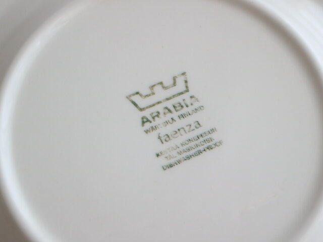 ARABIA アラビア Faenza ファエンツァ プレート No.4215 | iichi ハンドメイド・アンティーク・食品・ギフト・手作り