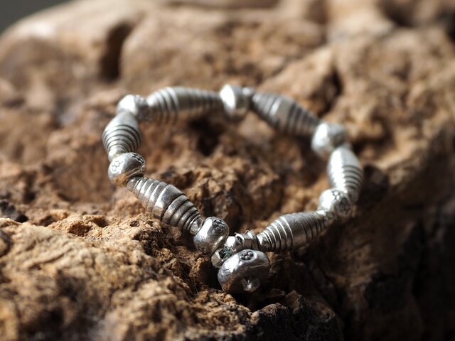 beads ring -silver950- | iichi 日々の暮らしを心地よくするハンドメイドやアンティークのマーケットプレイス
