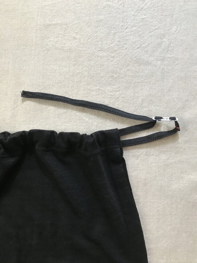 黒のpagne (ふんどしショーツ) | iichi 日々の暮らしを心地よくするハンドメイドやアンティークのマーケットプレイス