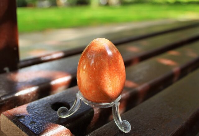 セレストバライト エッグ 50mm | iichi 日々の暮らしを心地よくするハンドメイドやアンティークのマーケットプレイス