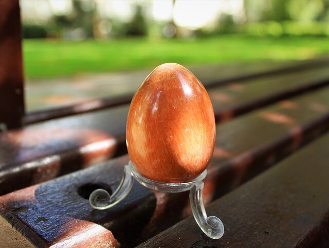 セレストバライト エッグ 50mm | iichi 日々の暮らしを心地よくするハンドメイドやアンティークのマーケットプレイス