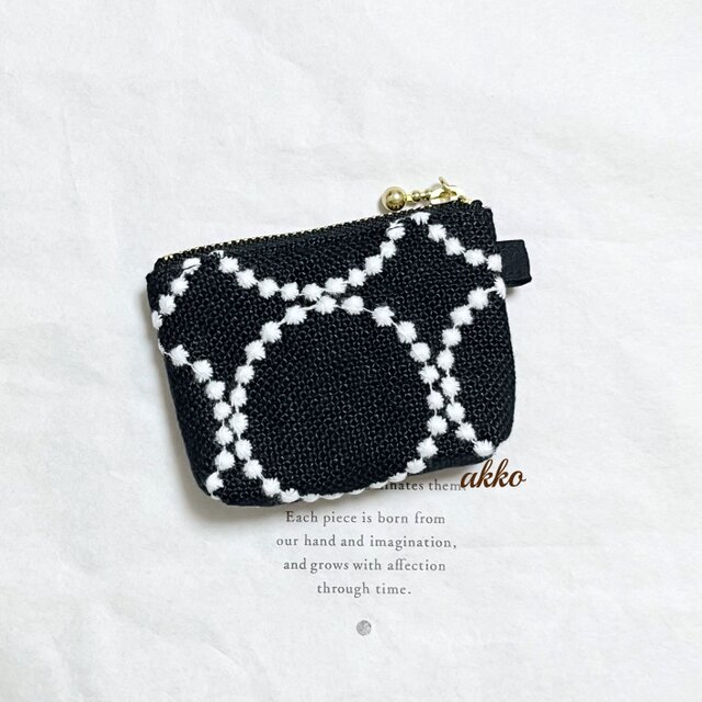 ミナペルホネン rosy タンバリン ハンドメイド 3s ミニミニ コロンと 手のり ポーチ | iichi 日々の暮らしを心地よくするハンドメイドやアンティークのマーケットプレイス