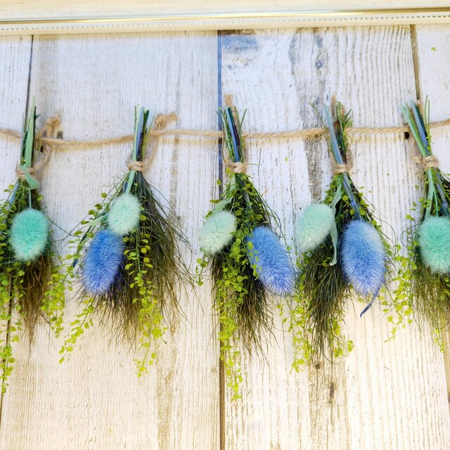 5set bm コアラファーンとラグラスミニスワッグのナチュラルガーランド アンティーク ボタニカル | iichi 日々の暮らしを心地よくするハンドメイドやアンティークのマーケットプレイス