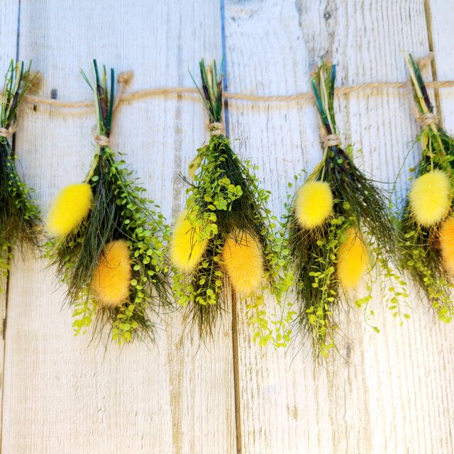 5set yo コアラファーンとラグラスミニスワッグのナチュラルガーランド アンティーク ボタニカル | iichi 日々の暮らしを心地よくするハンドメイドやアンティークのマーケットプレイス