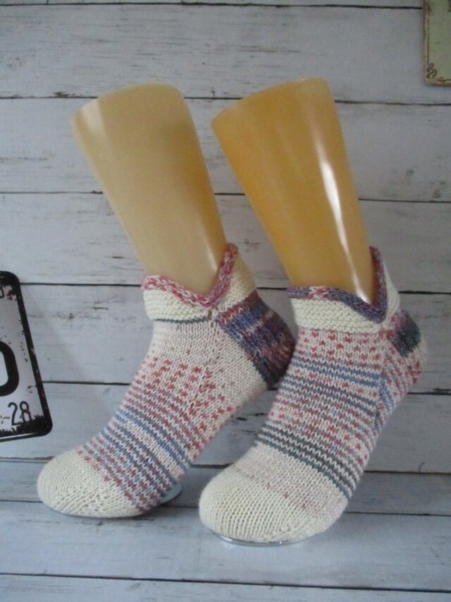 冷え取りソックス Opal Cotton KFS 194 ロードナイト＆KFS 207 コットンホワイト | iichi 日々の暮らしを心地よくするハンドメイドやアンティークのマーケットプレイス