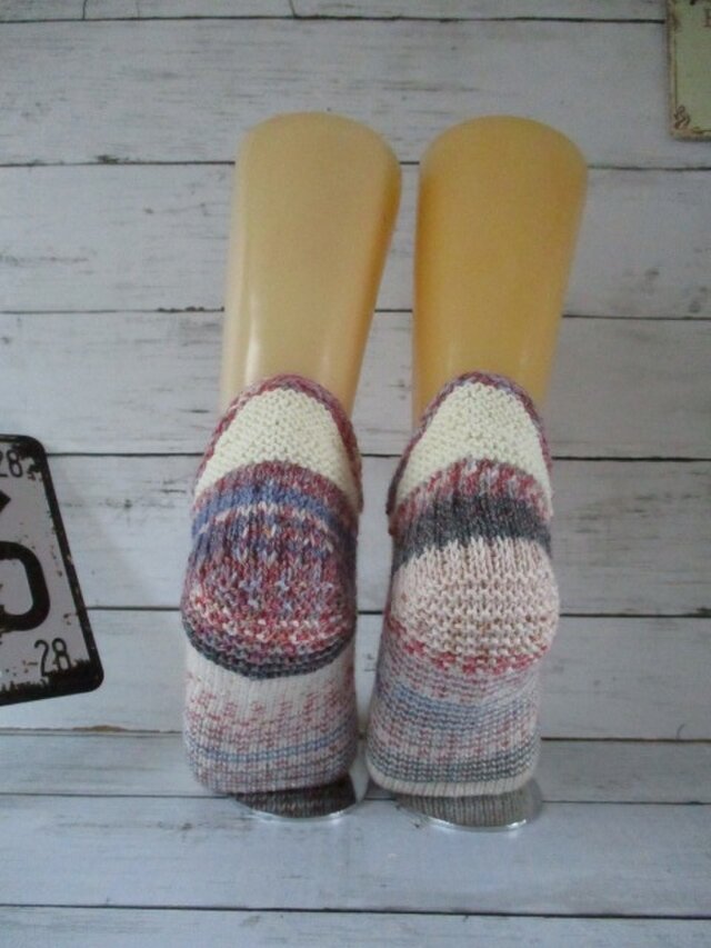 冷え取りソックス Opal Cotton KFS 194 ロードナイト＆KFS 207 コットンホワイト | iichi 日々の暮らしを心地よくするハンドメイドやアンティークのマーケットプレイス