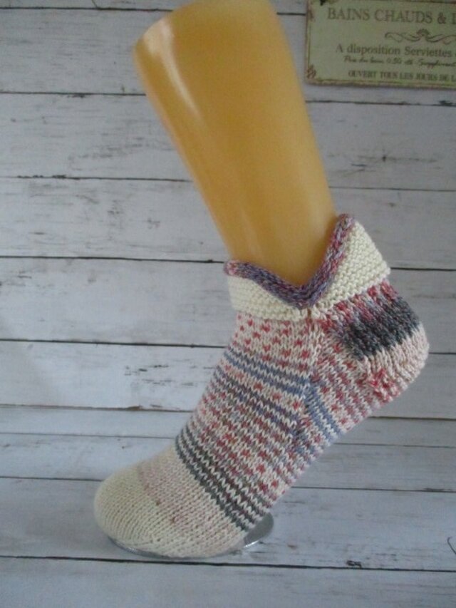 冷え取りソックス Opal Cotton KFS 194 ロードナイト＆KFS 207 コットンホワイト | iichi 日々の暮らしを心地よくするハンドメイドやアンティークのマーケットプレイス