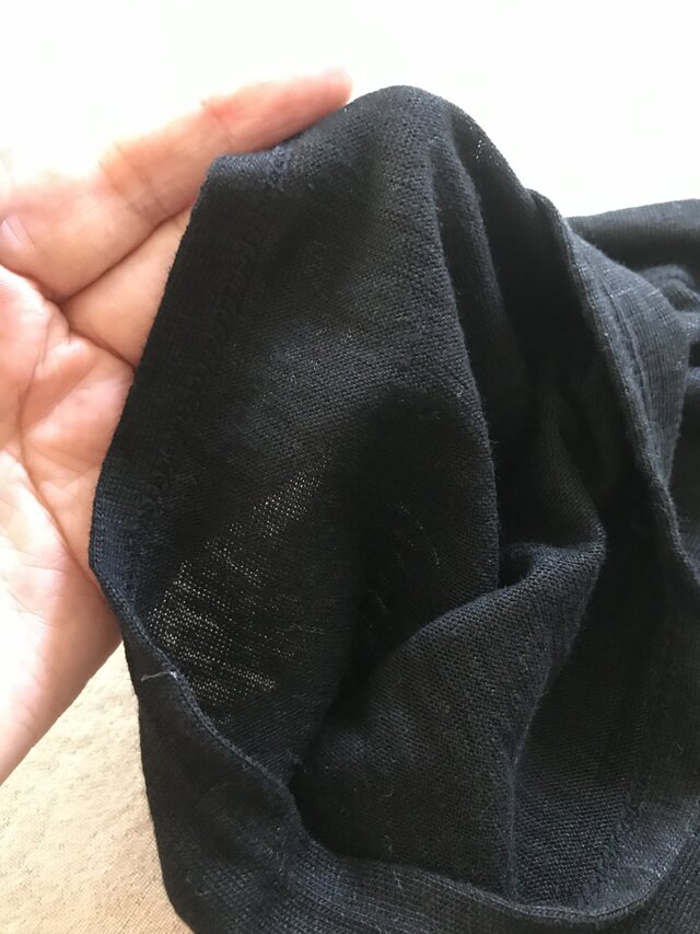 黒のpagne（ふんどしショーツ） | iichi 日々の暮らしを心地よくするハンドメイドやアンティークのマーケットプレイス