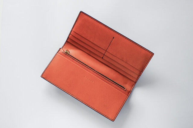 No.08 Long Wallet | iichi 日々の暮らしを心地よくするハンドメイドやアンティークのマーケットプレイス