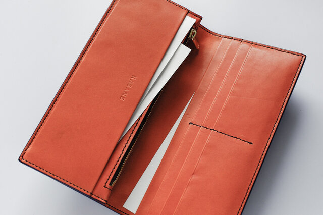 No.08 Long Wallet | iichi 日々の暮らしを心地よくするハンドメイドやアンティークのマーケットプレイス