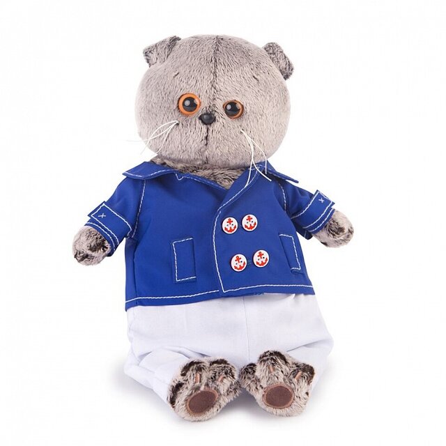 Basik 25cm ブルーのジャケット | iichi 日々の暮らしを心地よくするハンドメイドやアンティークのマーケットプレイス