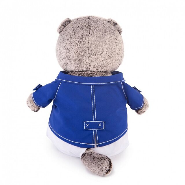 Basik 25cm ブルーのジャケット | iichi 日々の暮らしを心地よくするハンドメイドやアンティークのマーケットプレイス