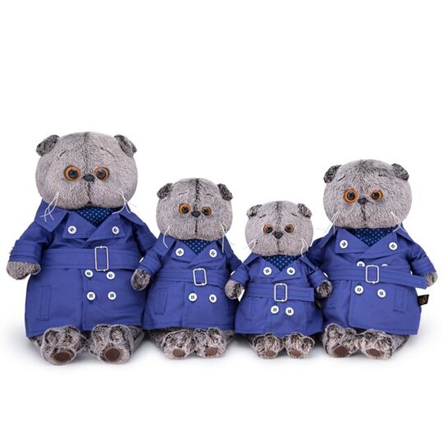 Basik 25cm ネイビーカラーのコート | iichi 日々の暮らしを心地よくするハンドメイドやアンティークのマーケットプレイス