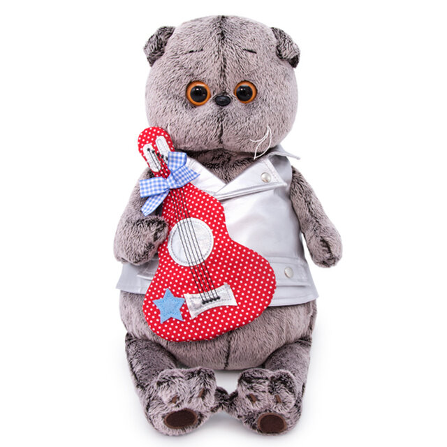 Basik 25cm ギターとシルバーレザー | iichi 日々の暮らしを心地よくするハンドメイドやアンティークのマーケットプレイス