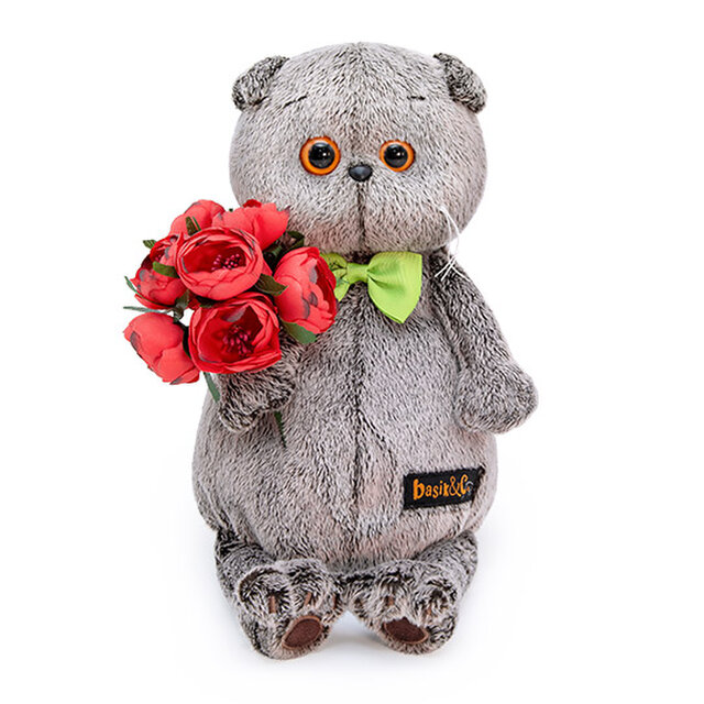 Basik 25cm with 真っ赤な牡丹のブーケ | iichi 日々の暮らしを心地よくするハンドメイドやアンティークのマーケットプレイス