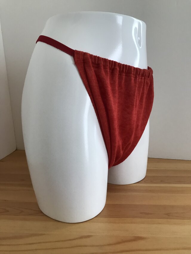 赤のpagne（ふんどしショーツ） | iichi 日々の暮らしを心地よくするハンドメイドやアンティークのマーケットプレイス